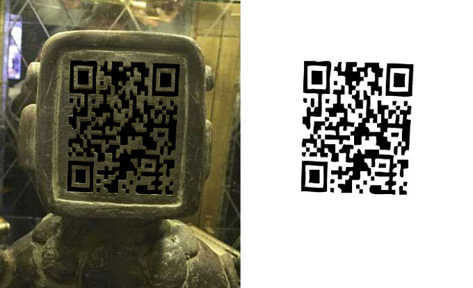 Fact check: Το αγαλματίδιο με τον κωδικό QR στο κεφάλι - ELLINIKA HOAXES